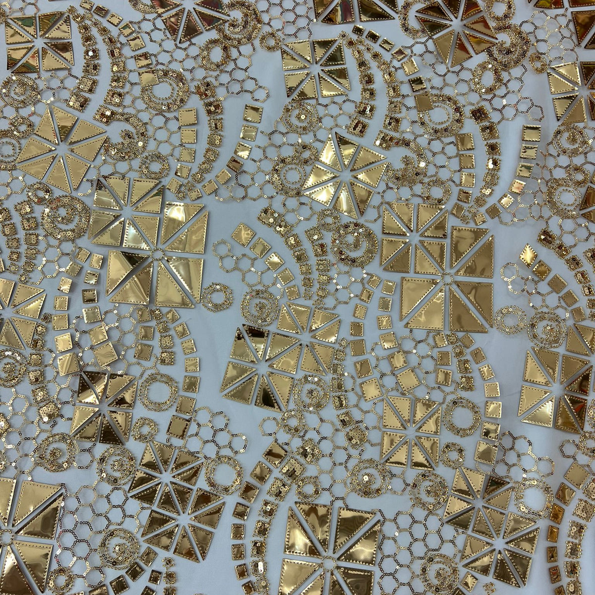 Mirror Beaded Fabric – Diana Fabrics